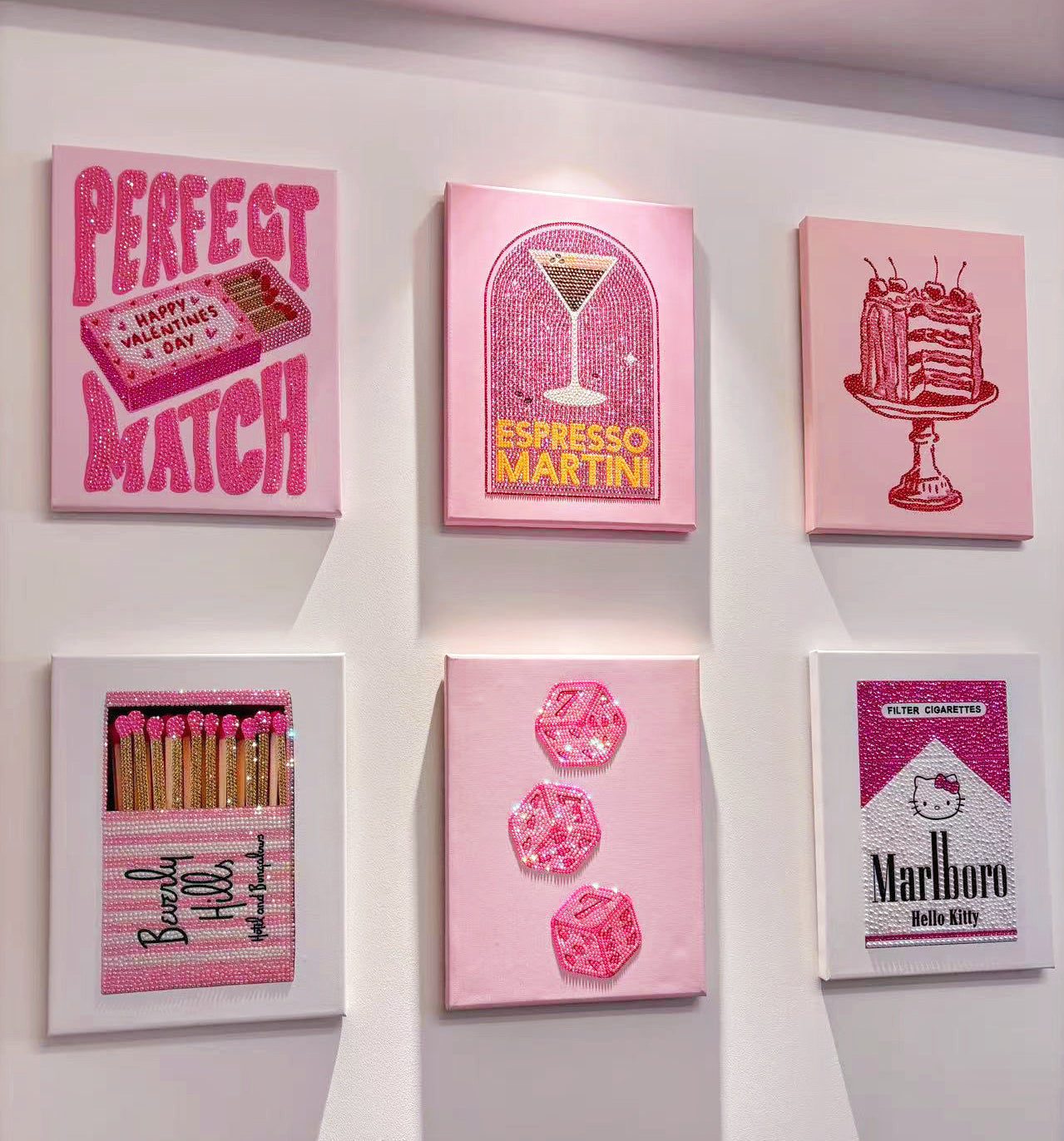DIY Rhinestone Canvas Kit-Make Your Own Proud to Display Artwork ...